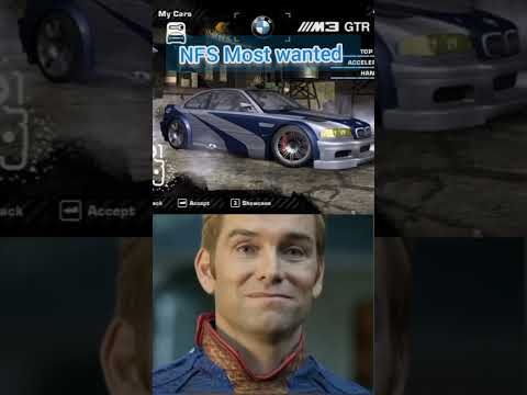NFS Carbon Vs NFS Most wanted | BMW M3 GTR #nfs #viralvideo #needforspeed