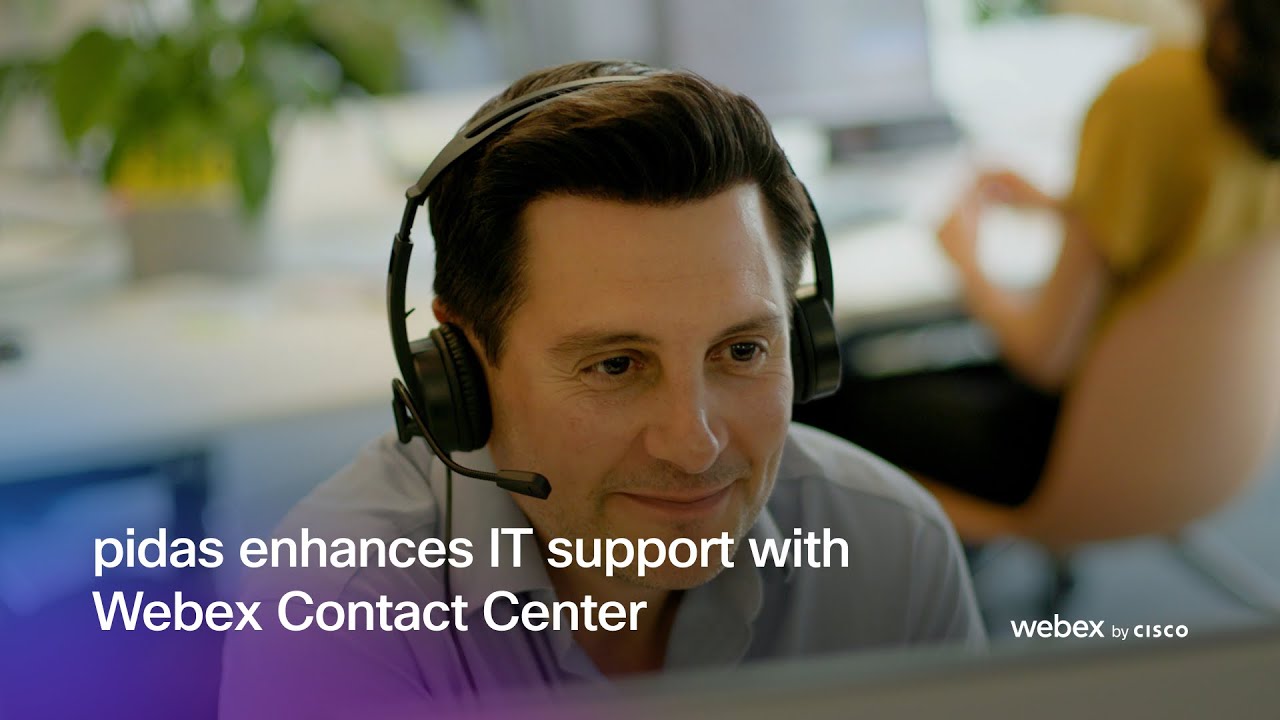 pidas enhances IT support with Webex Contact Center
