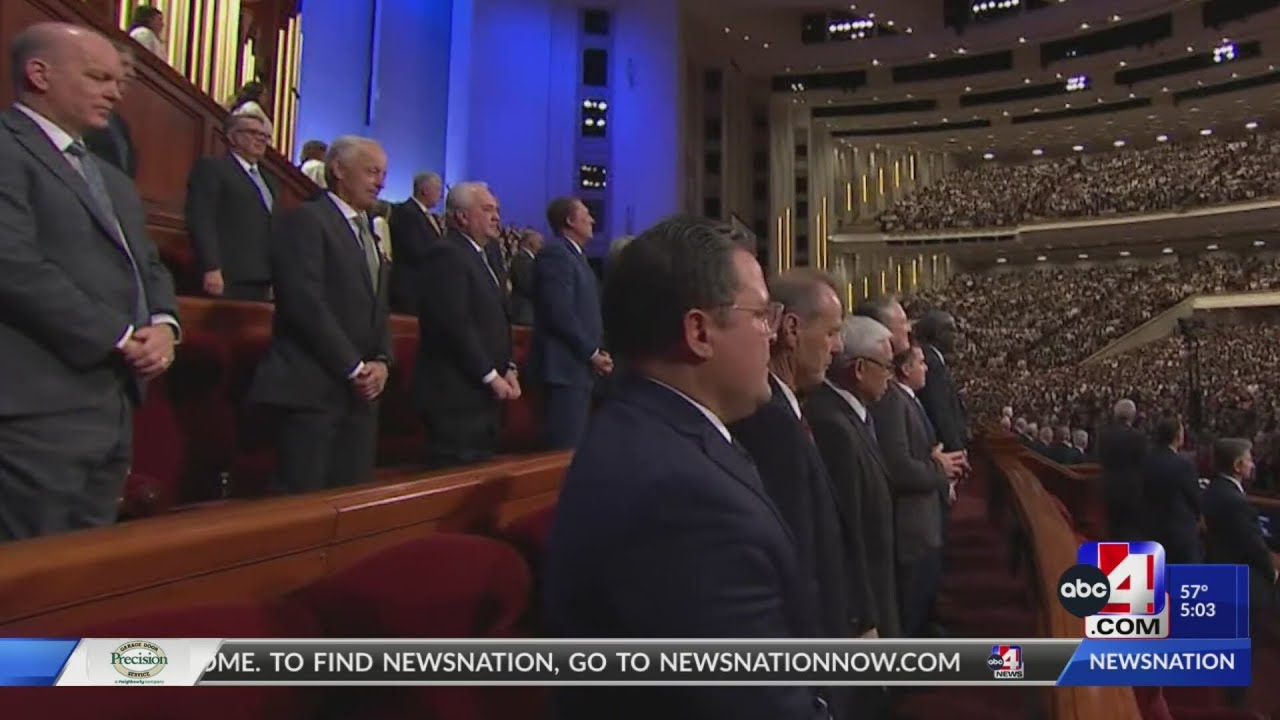 LDS general conference kicks off with solemn assembly, President Oaks sustained
