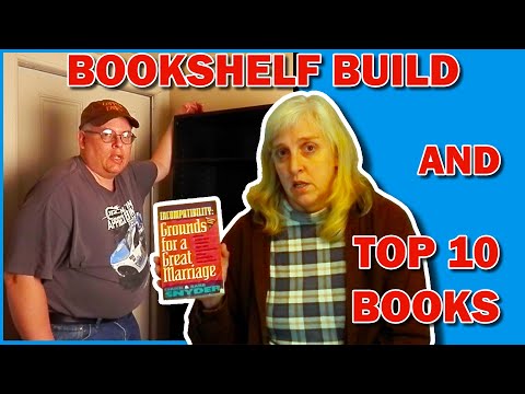 Bookshelf Build & Top 10 Books - Old House On The Corner - Ep #38