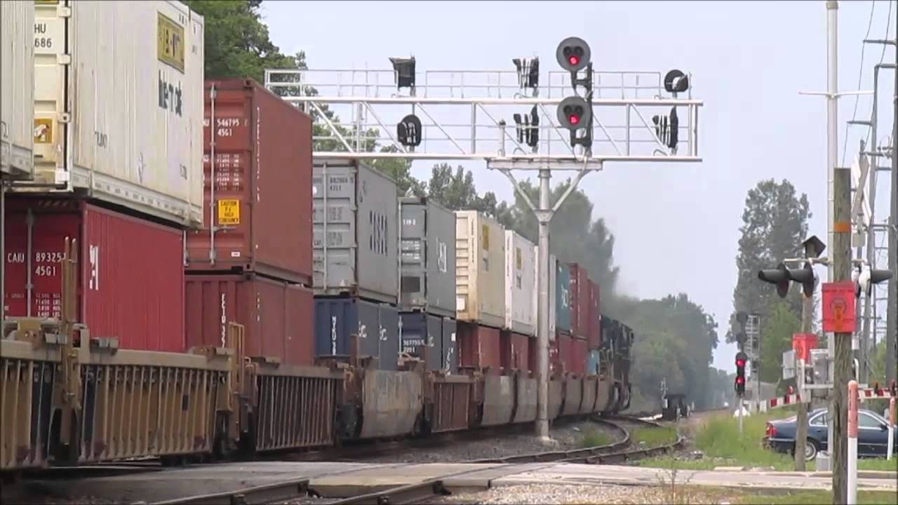 CSXT 5120 CSXT 7512 through Swanton Ohio