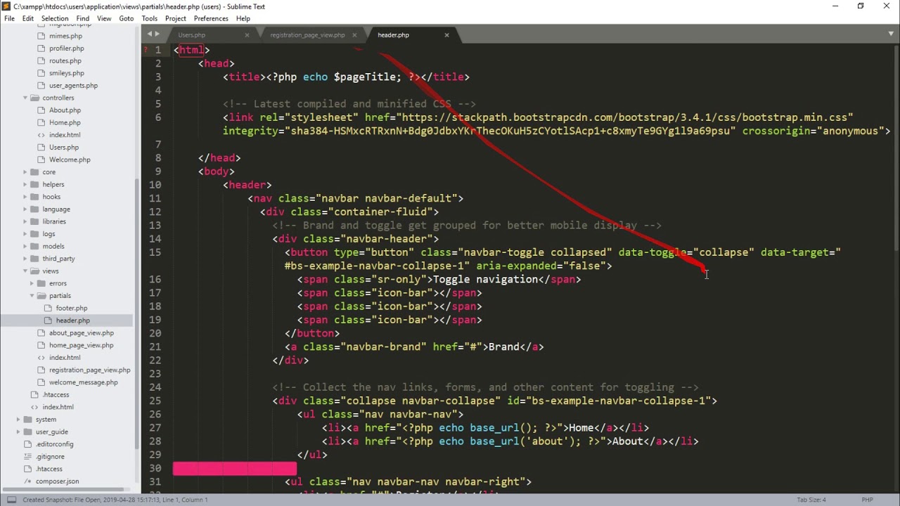 Request Handling in CodeIgniter