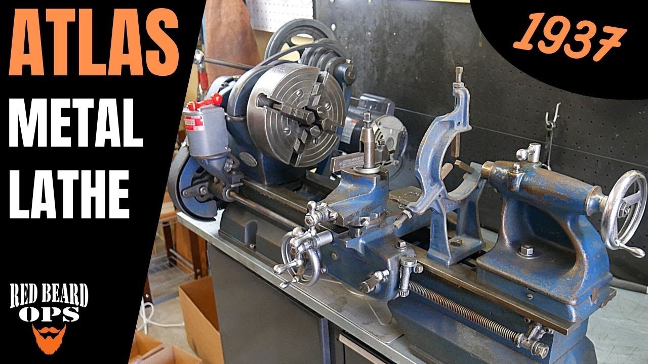 1930s Atlas Lathe Restoration