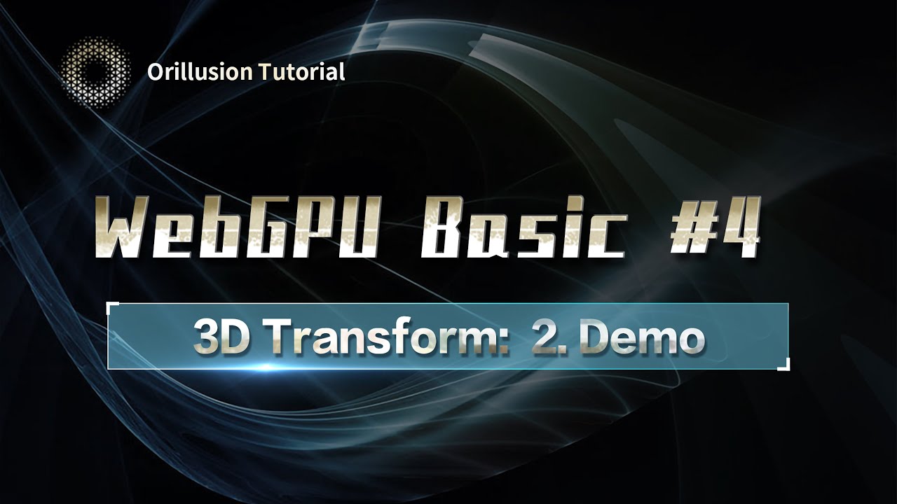 Learn WebGPU #4.2 3D Transform Demo
