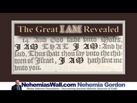 Preview of The Great ‘I AM’ Revealed - NehemiasWall.com