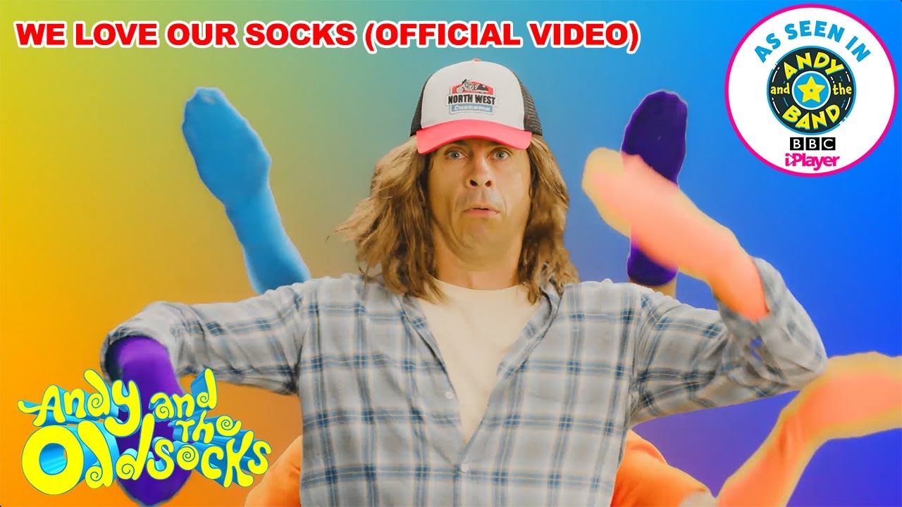 We Love Our Socks | Official Music Video | Andy and the Odd Socks