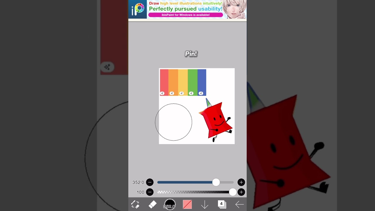 adding AI generated color palletes to Bfdi characters! / 🏳️‍🌈/ #bfdi #bfdia #bfb #tpot