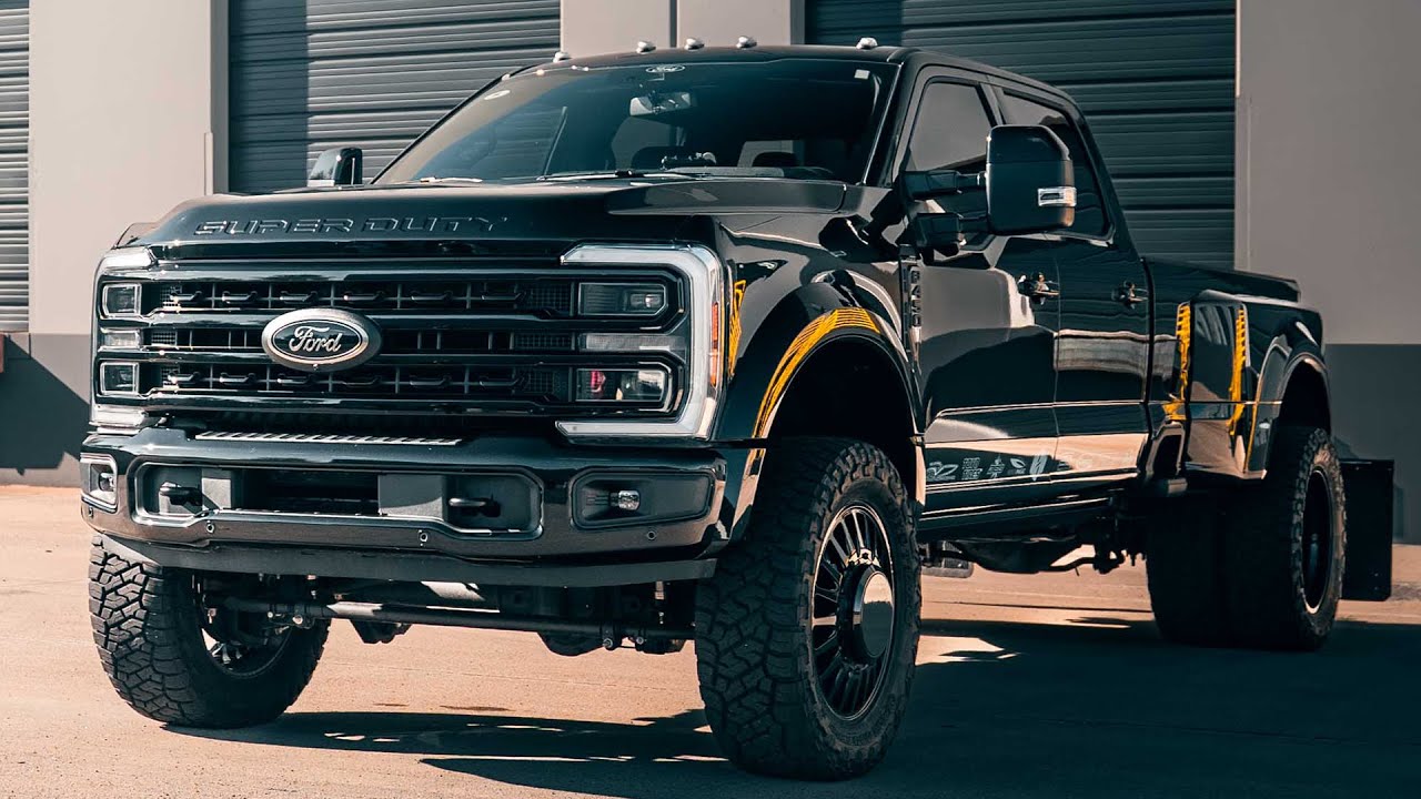 Lifted 2025 Ford F-450 Platinum Becomes an Adventure Powerhouse Dressed ...