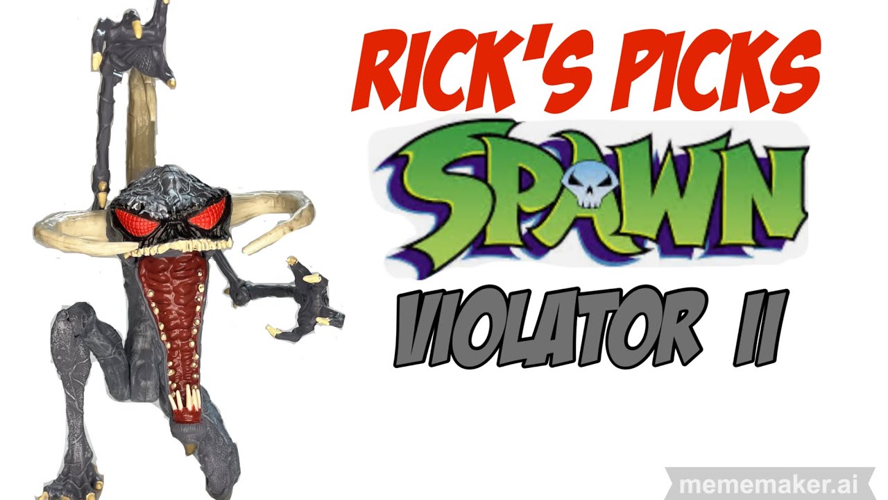 Review of the Violator 2 figure from the Spawn comics by McFarland toys