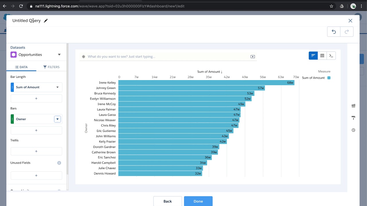 ACE - Einstein Analytics Dashboard Editor Basics