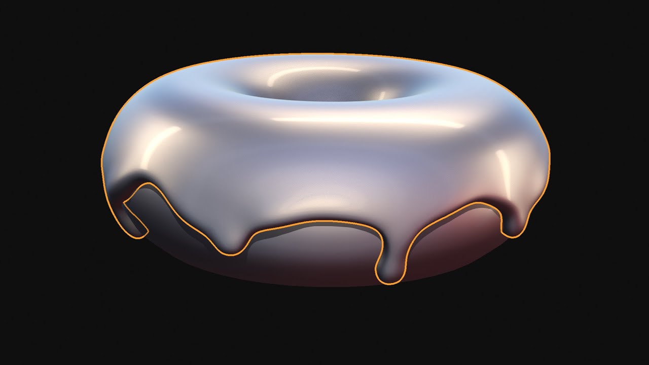Blender Basic Organic Modelling Tutorial (Donut Part 3)