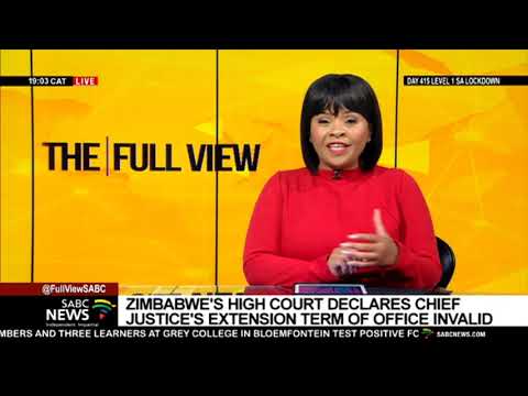 Zimbabwe's High Court declares extension of Chief Justice tenure illegal