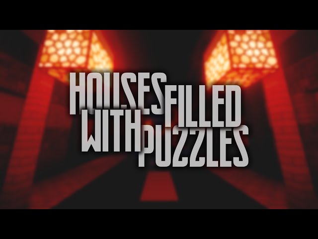 Houses Filled With Puzzles Minecraft Map
