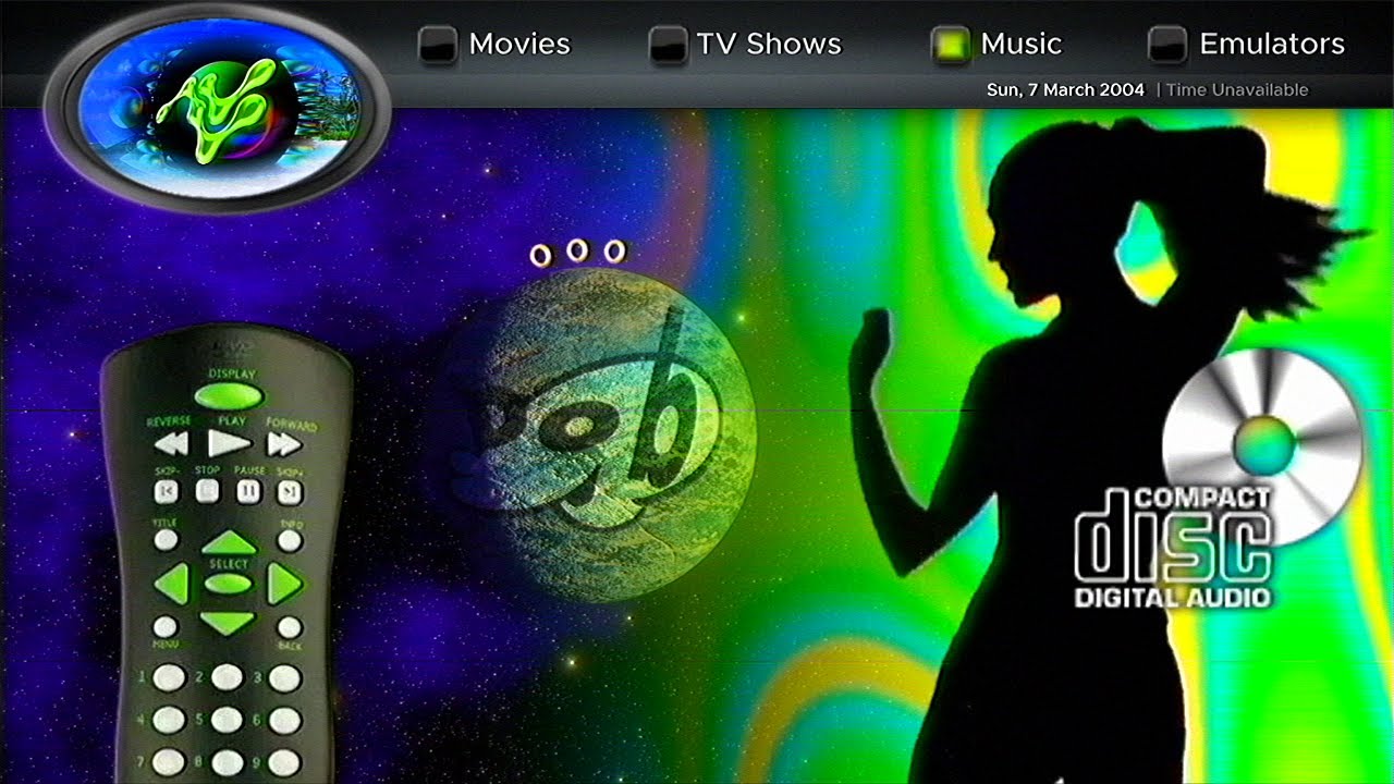 Retro Media Center 💿 [Groove, House, DnB Mix]