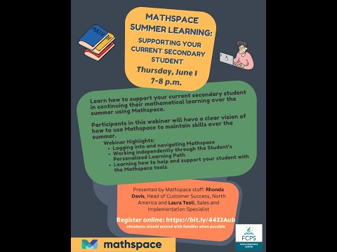 Mathspace - A webinar for Secondary Families - Summer Learning Opportunities