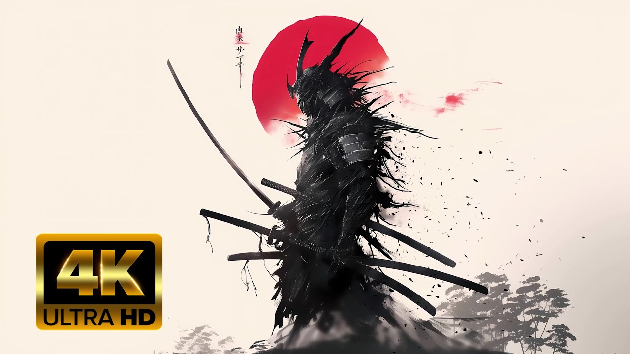Samurai Warrior 4K Wallpaper⚔️ For PC #samurai #livewallpaper #4k