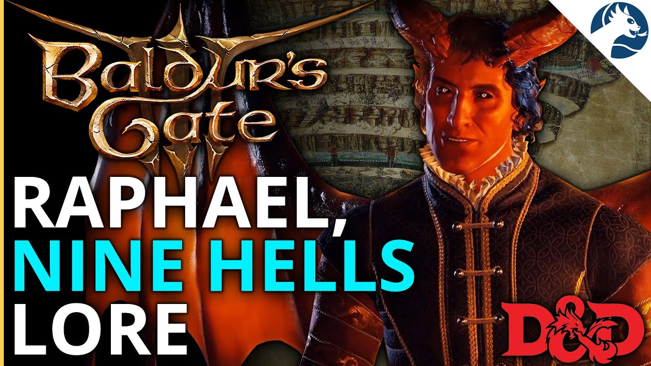 Baldur's Gate 3 Lore | Raphael, Archdevils of the Nine Hells, The Blood War (D&D)