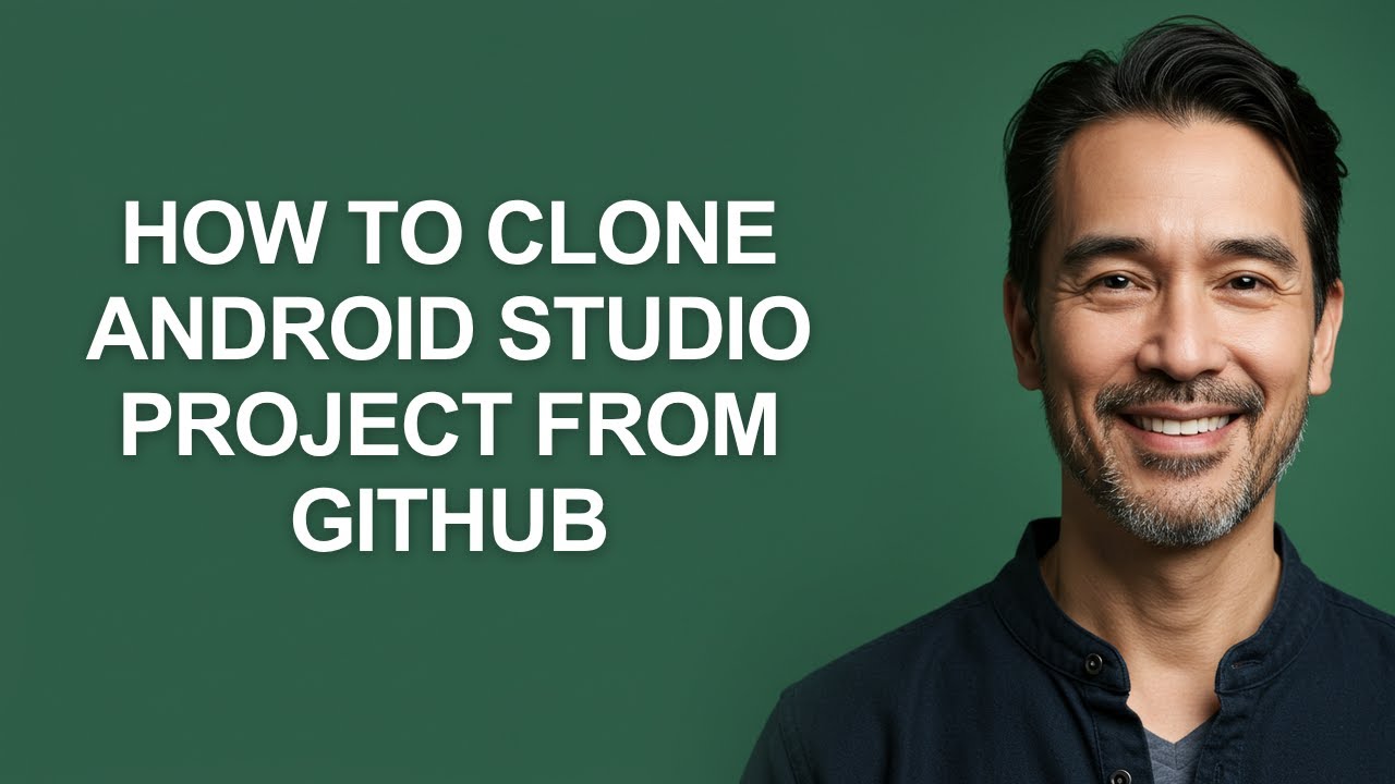 How to Clone Android Studio Project From Github - KevinHowTo