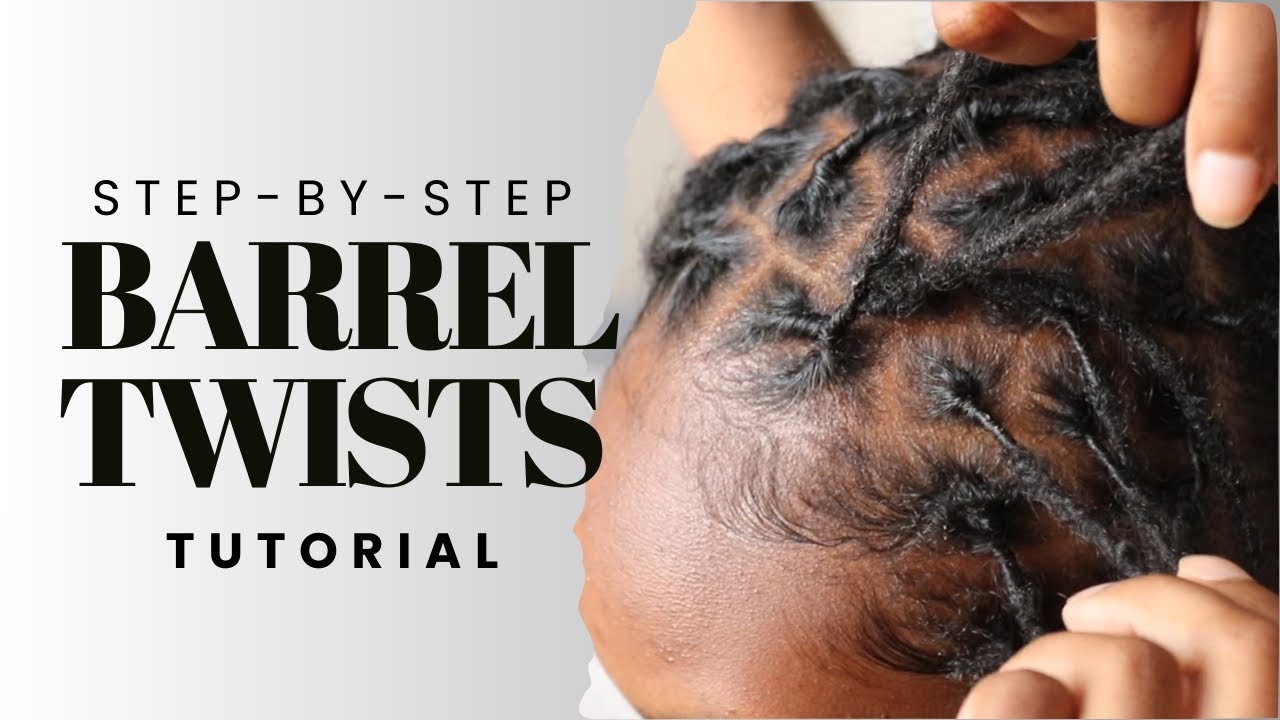QUICK & EASY! BARREL TWISTS TUTORIAL | Step-by-Step (& Close-up)