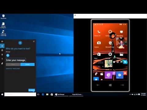 Windows 10: How to send text messages from PC using Cortana and Phone