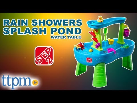 Rain Showers Splash Pond Water Table Playset for Kids [REVIEW & Instructions] | Step2