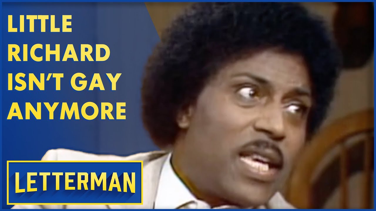 Resurfaced Footage Shows Little Richard Telling Letterman He Isn’t Gay ...