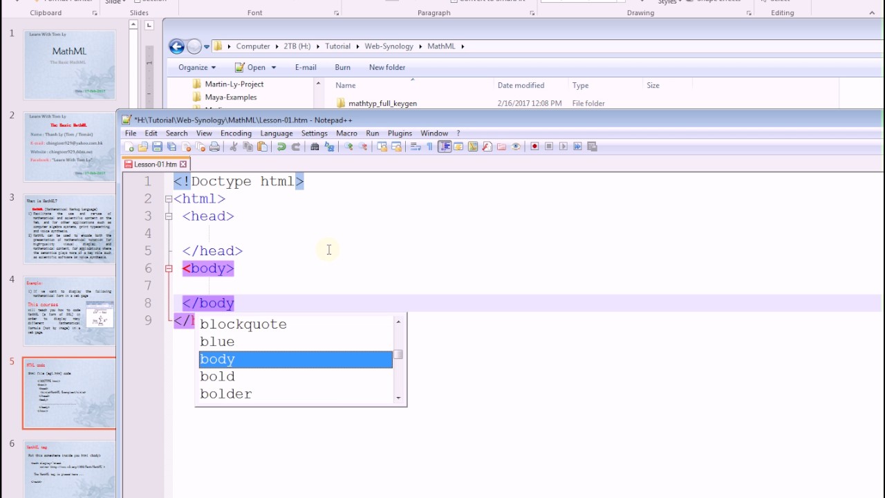 MathML-01-MathML Basic