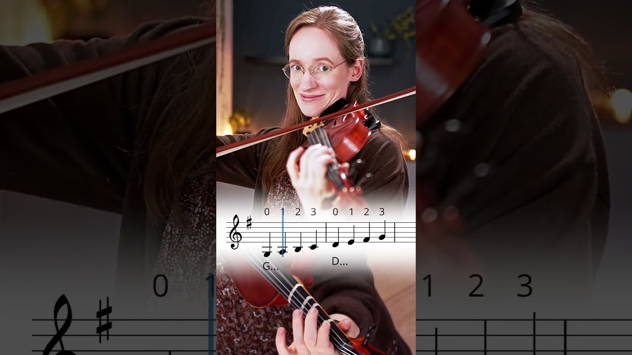 How to Play G Major Scale on the Violin [Beginner Tutorial with Sheet Music]