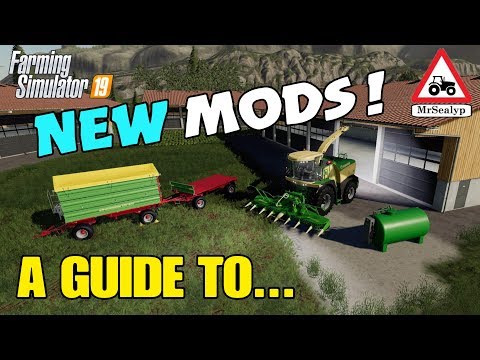 A Guide to... NEW MODS! Farming Simulator 19, PS4. Modhub, Assistance!