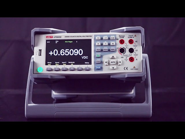 Digital Multimeter - UNI-T UT8803E Benchtop Multimeter with LCRQ- True ...