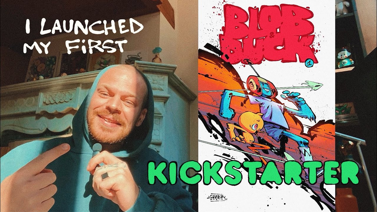 I launched a Kickstarter for my first COMIC BOOK!