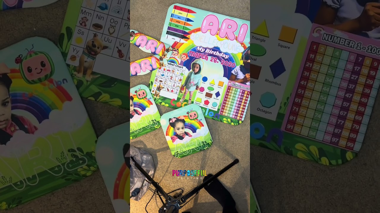 Fun Way to Learn ✨ Personalized Learning Table #customlearningtable #learningtable #studytable
