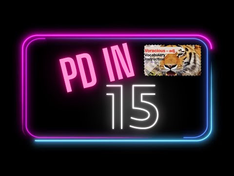 PD in 15 Vocabulary