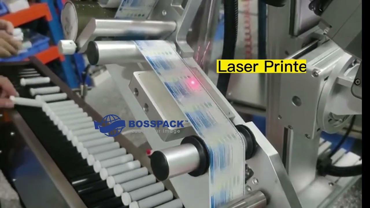Bosspack Horizontal Wrap Around Labelling Machine