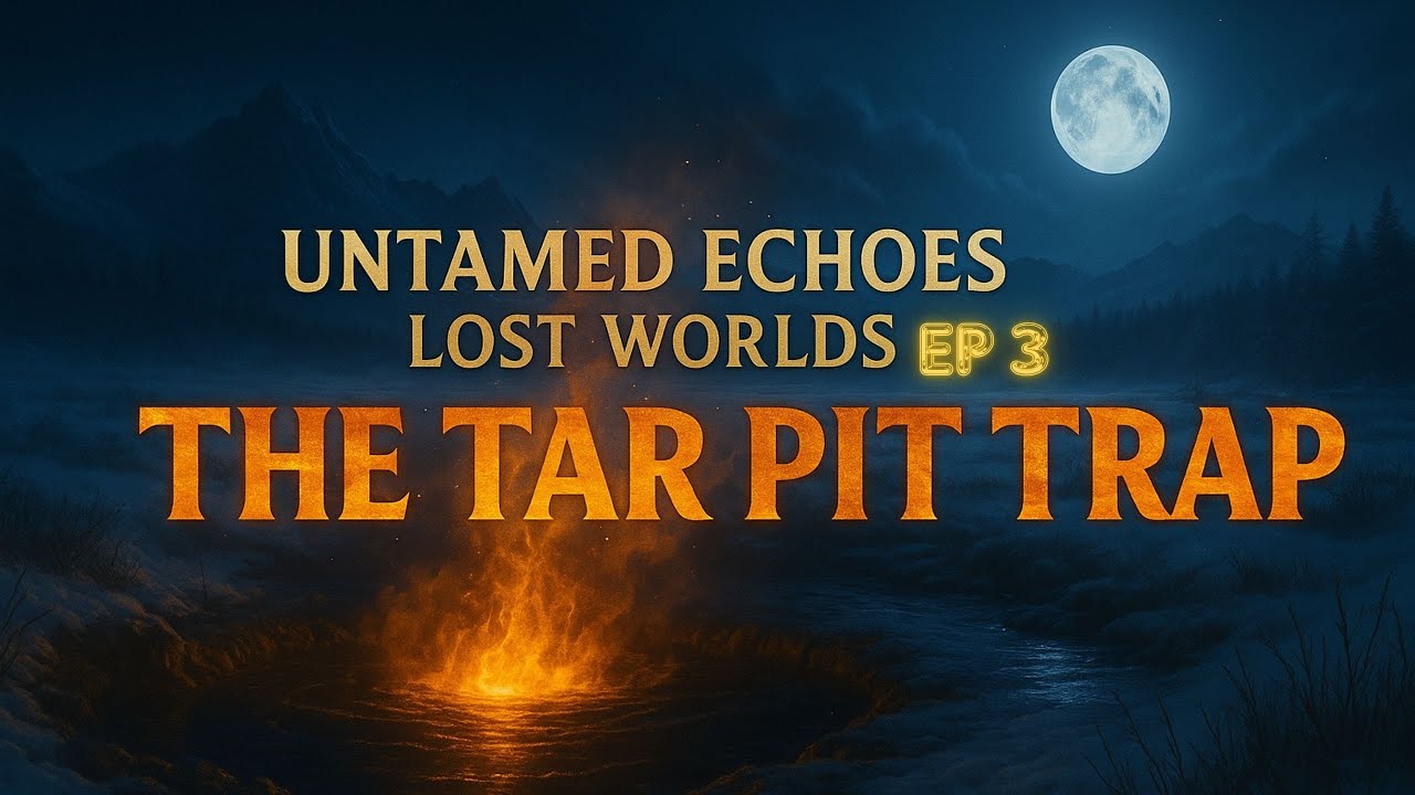 In the Pit of Time, Life Still Breathes | The Tar Pit Trap 🦴 | Untamed Echoes: Lost Worlds