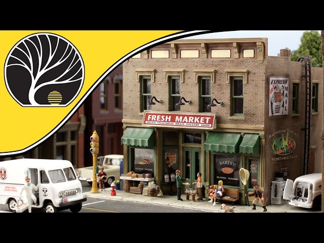 N Scale Landmark Structures® - Woodland Scenics