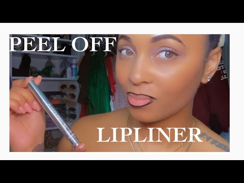 TIK TOK LIP LINER PEEL OFF REVIEW | YAY OR NAY
