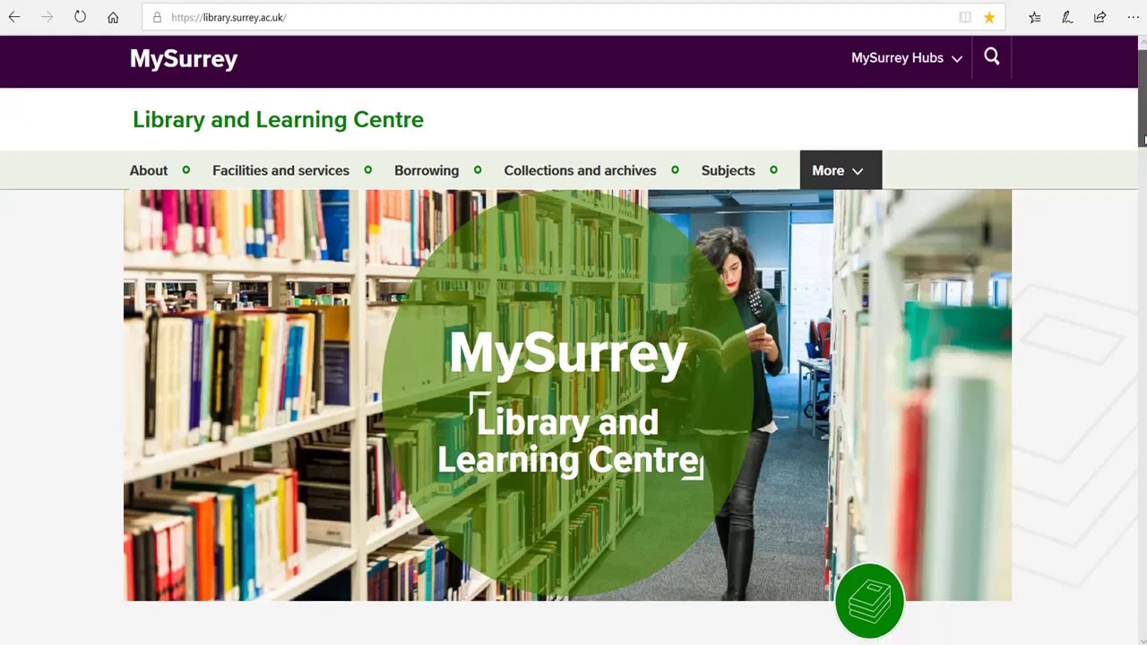 SurreySearch: how to access your library account