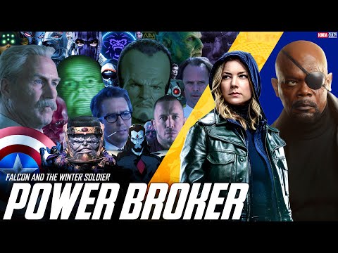 The Secret Identity of The Power Broker & Sharon Carter's New Team in Falcon & The Winter Soldier