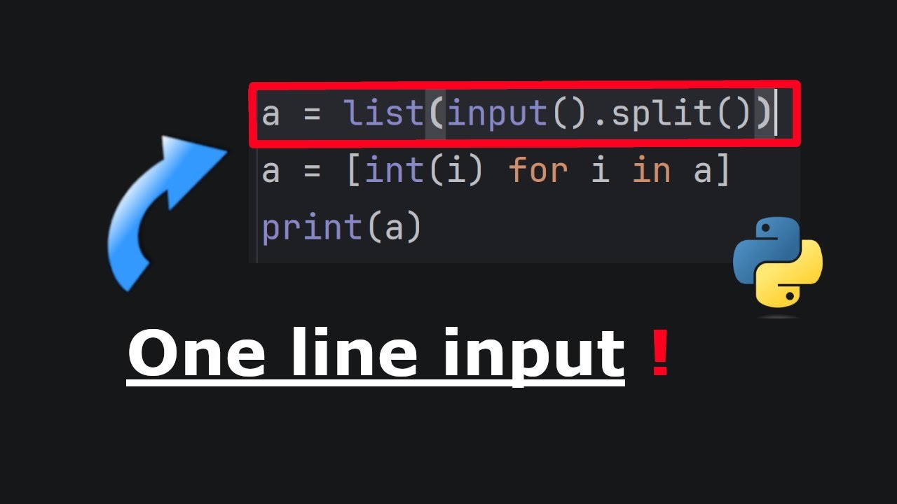 Input list using input() in Python - Complete Guide