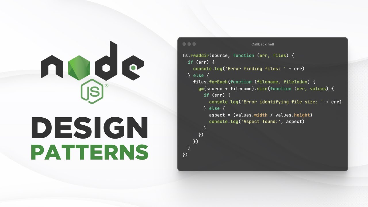 Node.js Design Patterns - Book Review