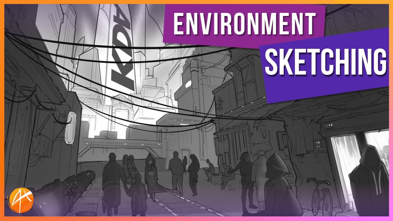 Lesson 3 - Env. Sketching - Composition, Theme, Ref Boards