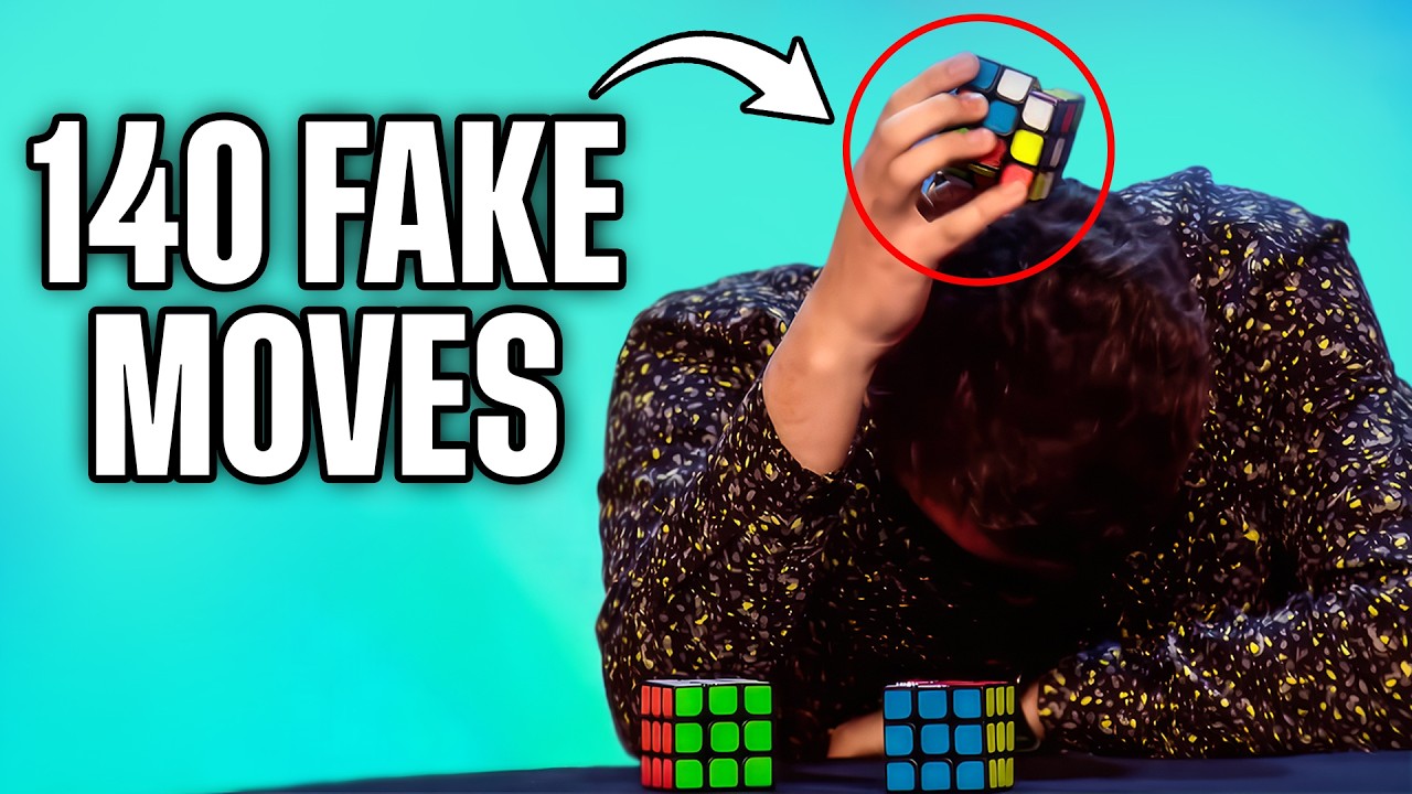 Fake Rubik's Cube Solve EXPOSED