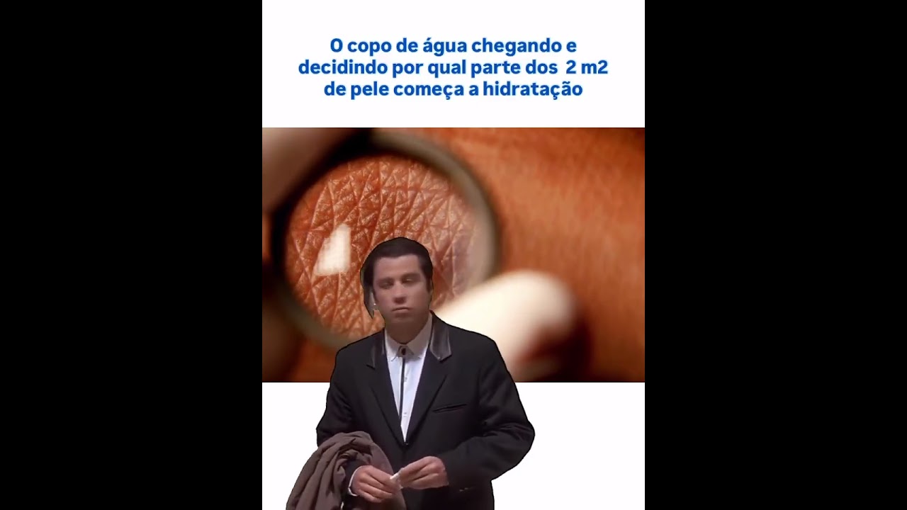 Seu corpo é 70% água, e a pele é o maior órgão que temos Hidrate-se, estética começa no copo d’água.