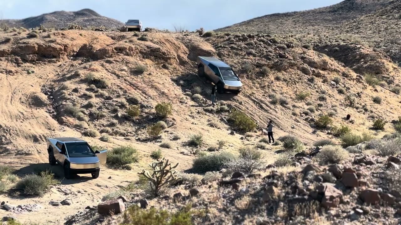 Check Out These Long-Awaited Videos of the Cybertruck Doing Some Serious Off-Roading - autoevolution