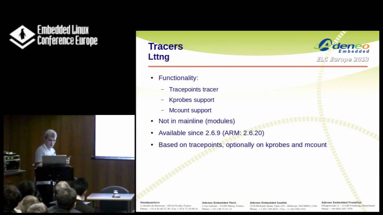 Linux Kernel Debug And Profiling Tools - Nicolas Launet, Adeneo Embedded