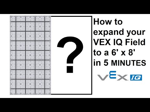 VEX IQ How to expand the field | assembly instructions