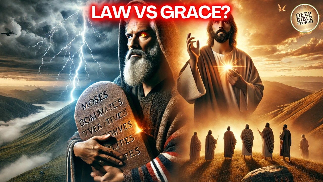 The 10 Commandments vs The Beatitudes — Two Laws, Two Mountains, One Truth