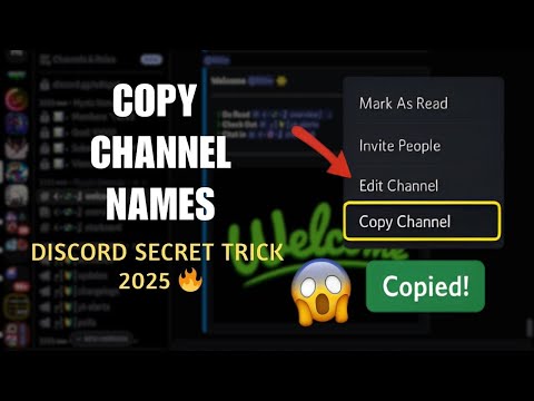 Copy Discord Channel Names Without Admin Permissions (Easy Guide)