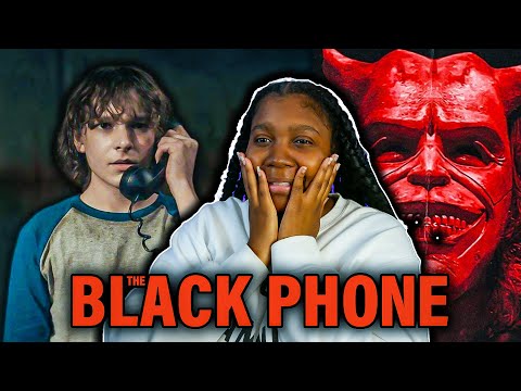 Watching **BLACK PHONE**& realizing I'm not cut out for Horror movies (Movie reaction)